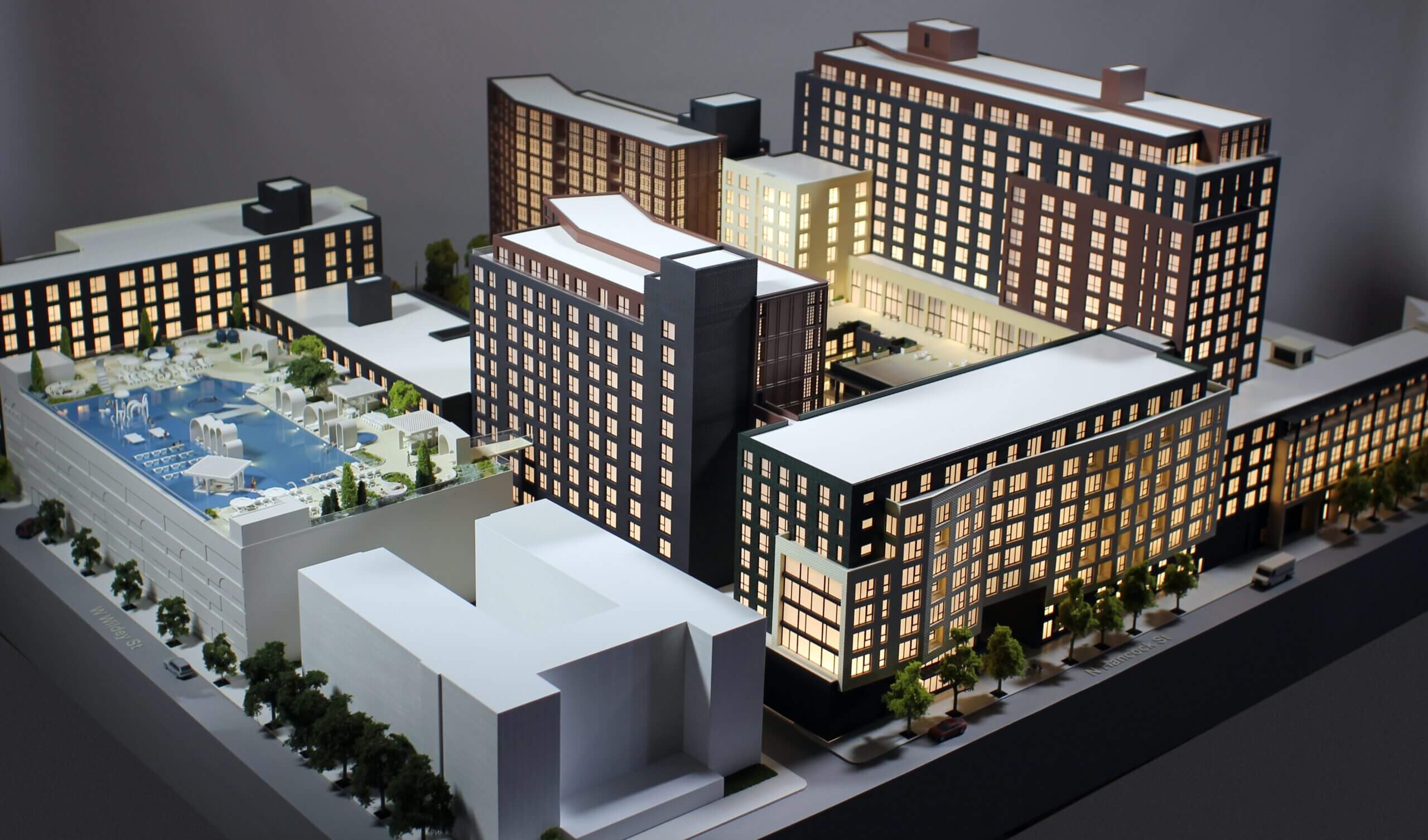 Leasing Showroom 3D Architectural Display - LGM 3D