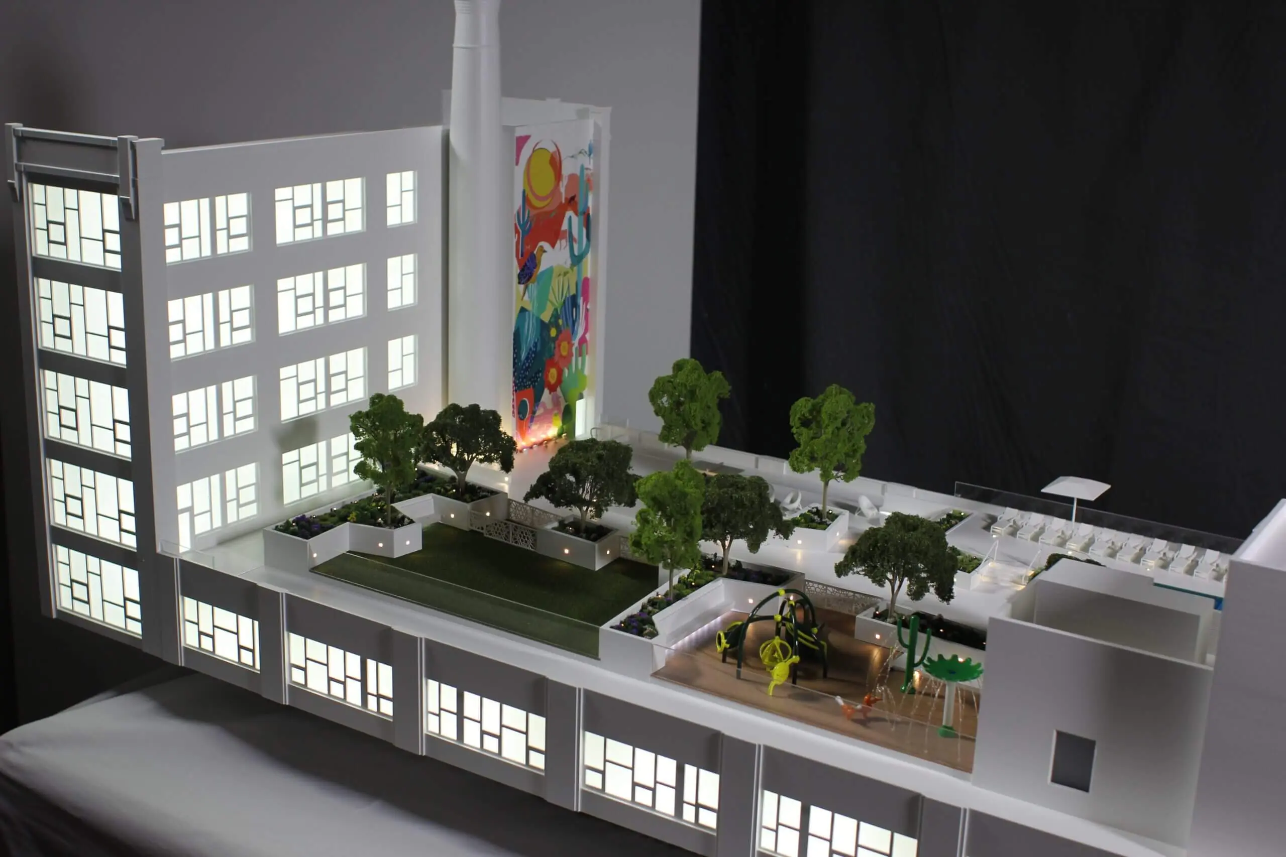 Leasing Center Amenity Showcase - LGM 3D