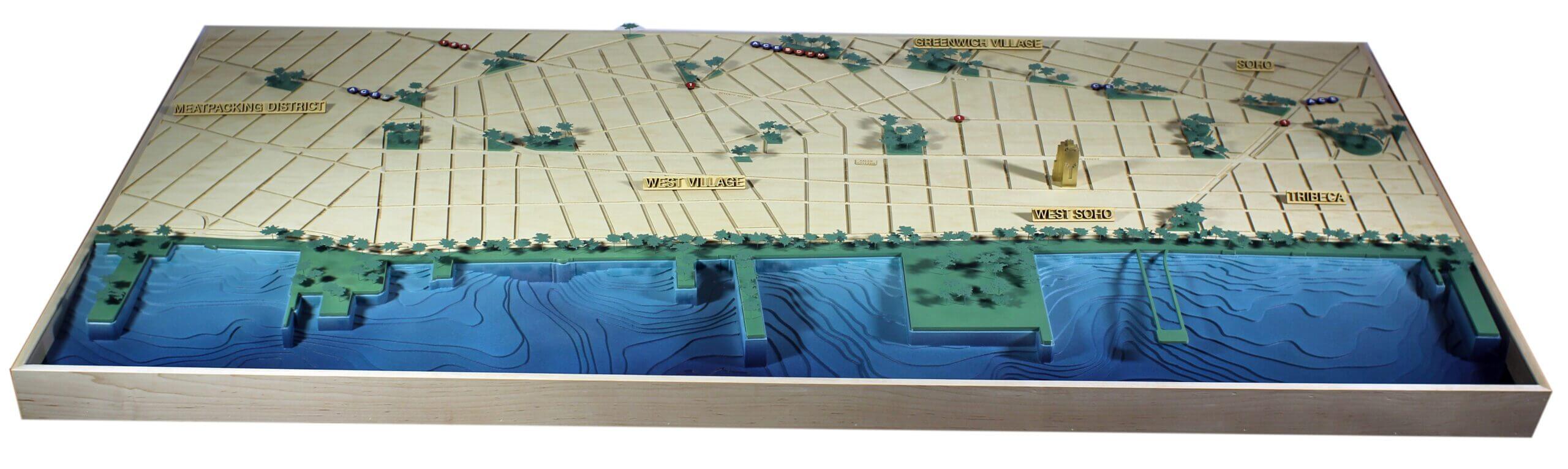 Sales Gallery Wayfinding Map - LGM 3D